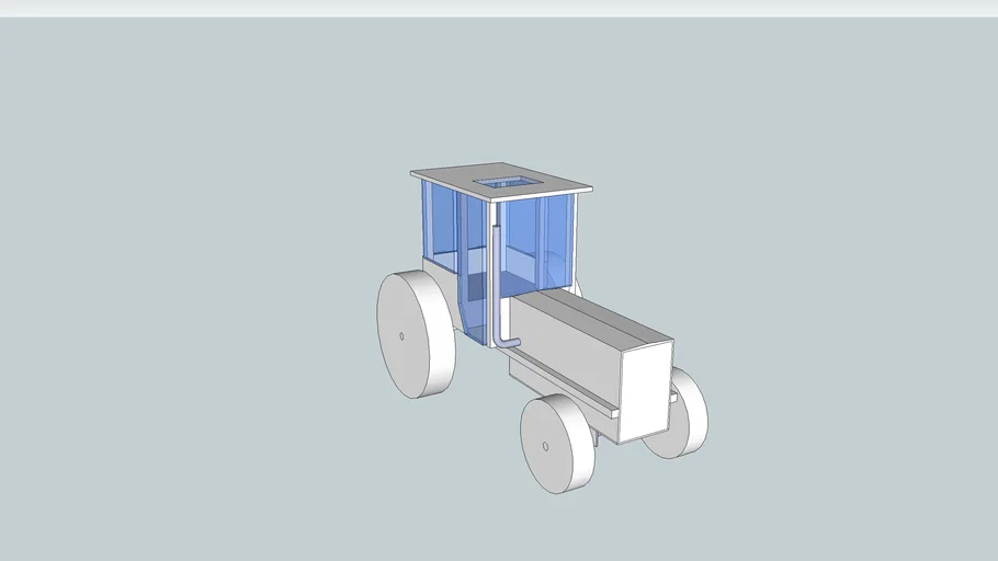 simple tractor | 3D Warehouse