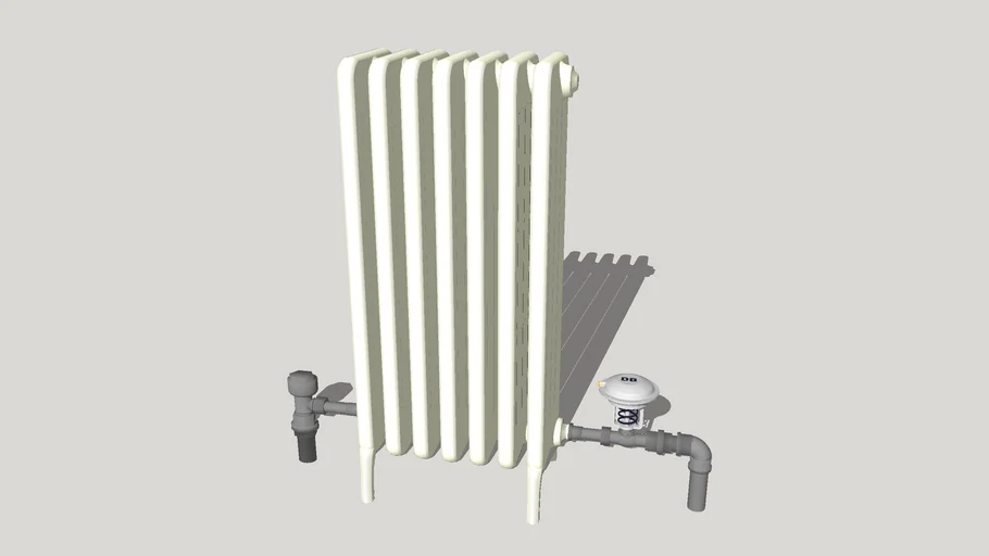 Steam radiator - Pneumatic Valve | 3D Warehouse