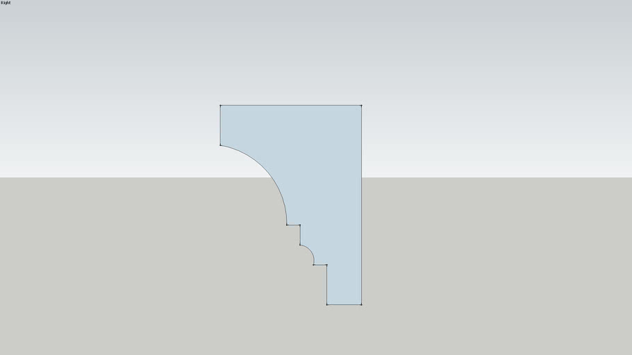 up molding 2 | 3D Warehouse