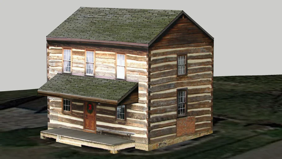Pioneer Log Cabin | 3D Warehouse