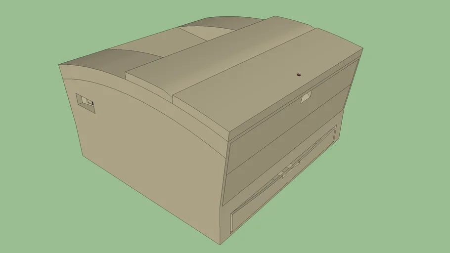 1994 Apple LaserWriter Select 360 Printer | 3D Warehouse