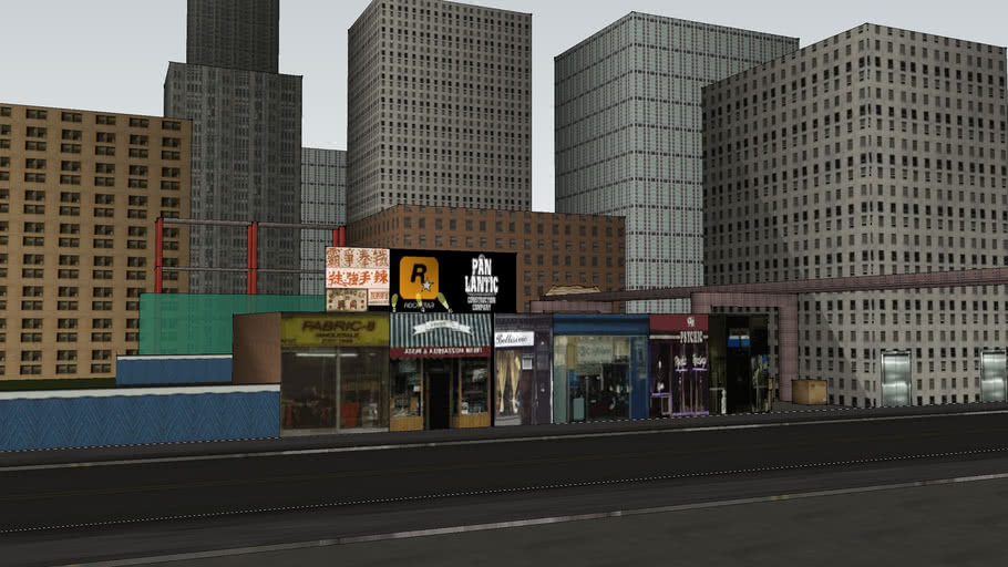GTA III (texture pack) | 3D Warehouse