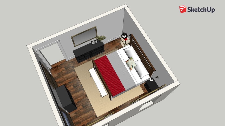 Master Bed | 3D Warehouse