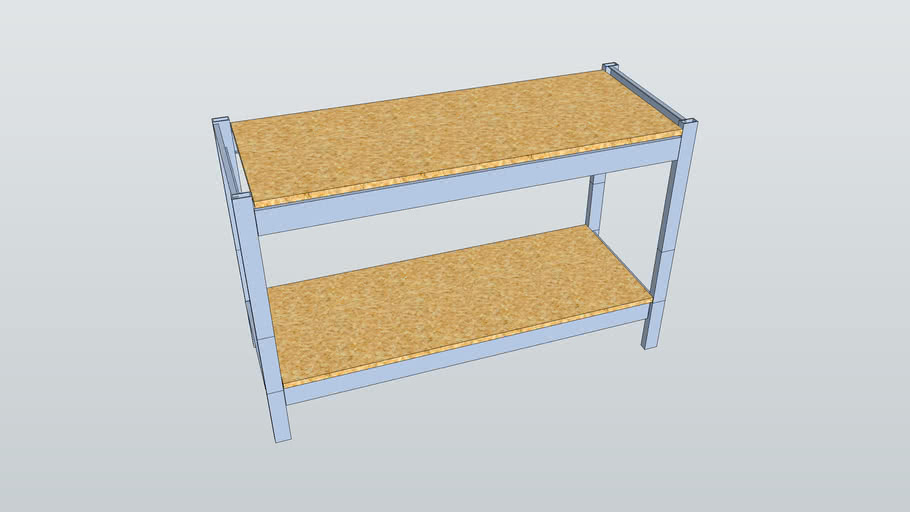 30 Inch Deep Shipping Workbench | 3D Warehouse