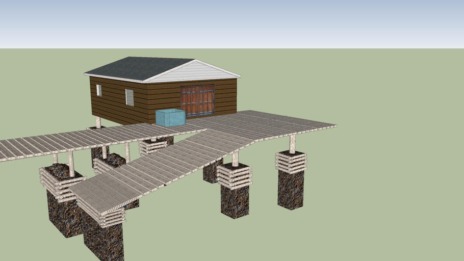 Boat dock small | 3D Warehouse