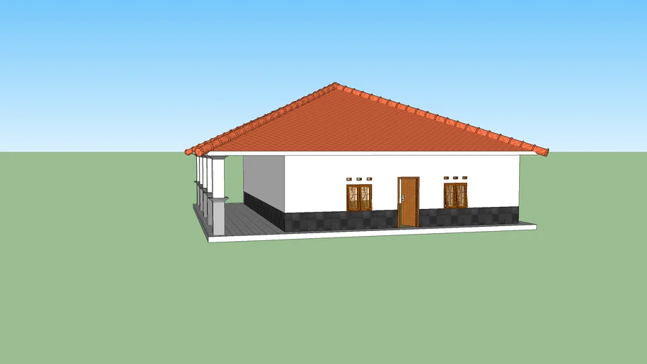 atap limasan | 3D Warehouse