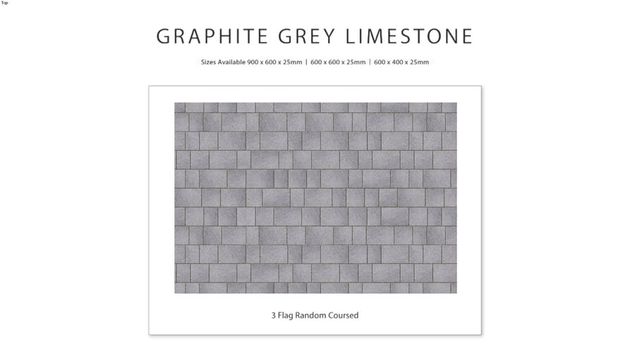 Graphite Grey Limestone | 3D Warehouse