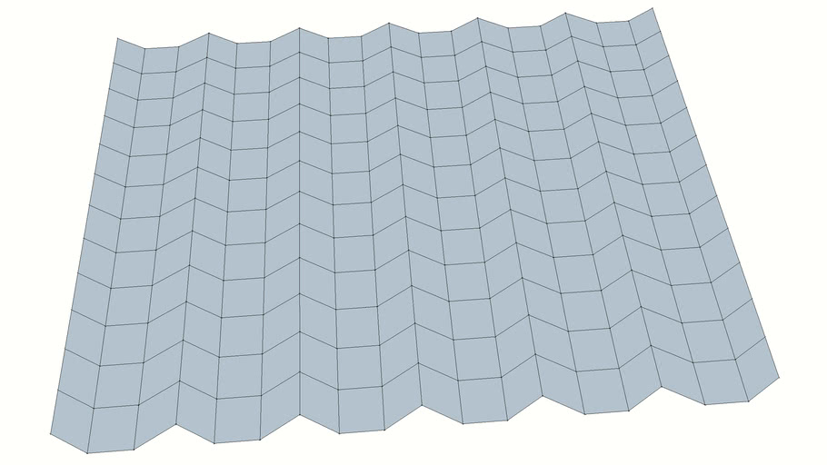 Flat deployable srtructure | 3D Warehouse