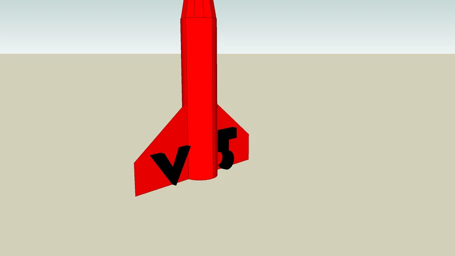 V5 Rocket | 3D Warehouse