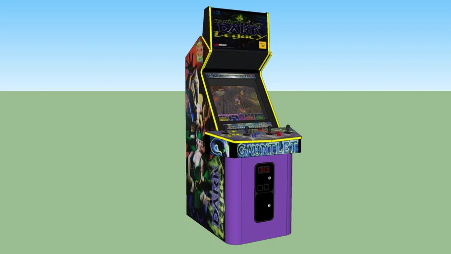 Gauntlet Dark Legacy arcade game | 3D Warehouse
