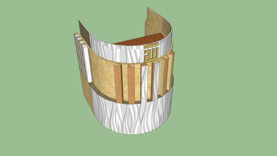 MIMBAR MASJID / Mosque Pulpit | 3D Warehouse