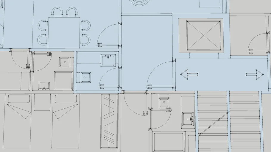 MNC Floor Layout AS | 3D Warehouse