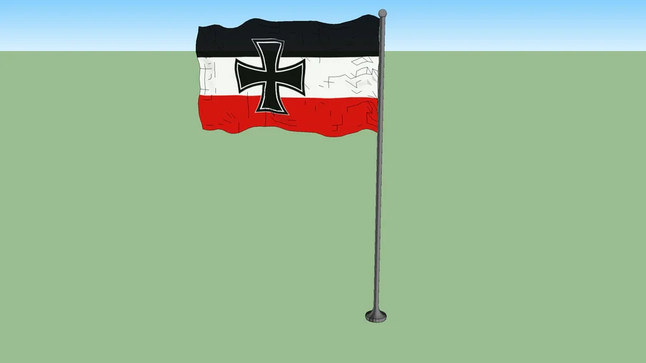 War ensign of Germany | 3D Warehouse