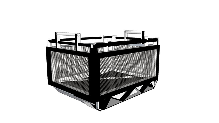 canasta de izajes de equipos y herramientas | 3D Warehouse