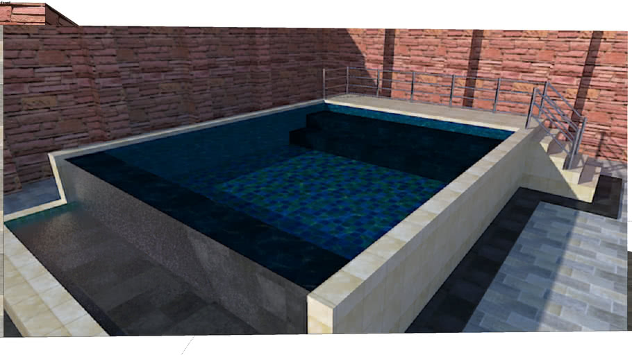 square pool | 3D Warehouse