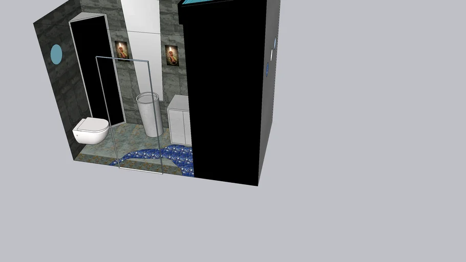 Lab shower 2 | 3D Warehouse