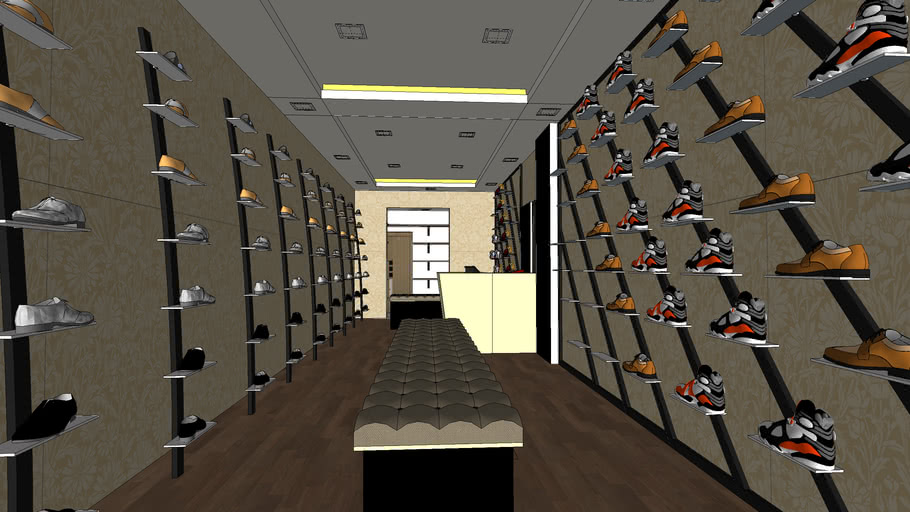 Lether craft shoe showroom | 3D Warehouse