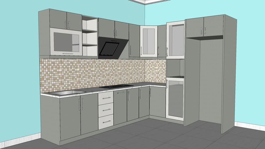 Dapur_minimalis_by_yoshi_design | 3D Warehouse