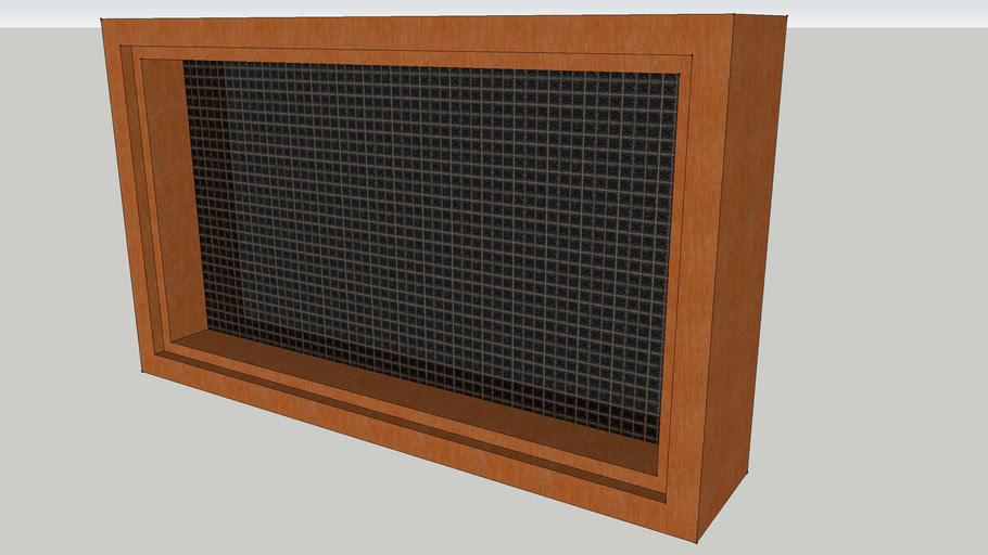 Simple Bathroom Window #2 | 3D Warehouse