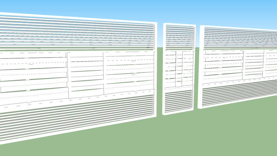 GRADE TRANÇADA | 3D Warehouse