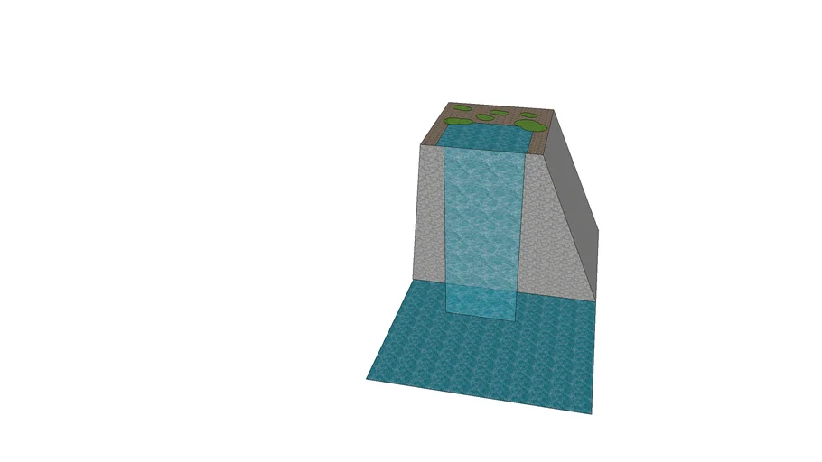 waterfall | 3D Warehouse