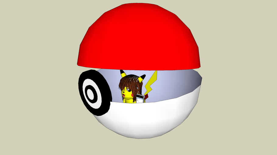 Modern Pikachu | 3D Warehouse