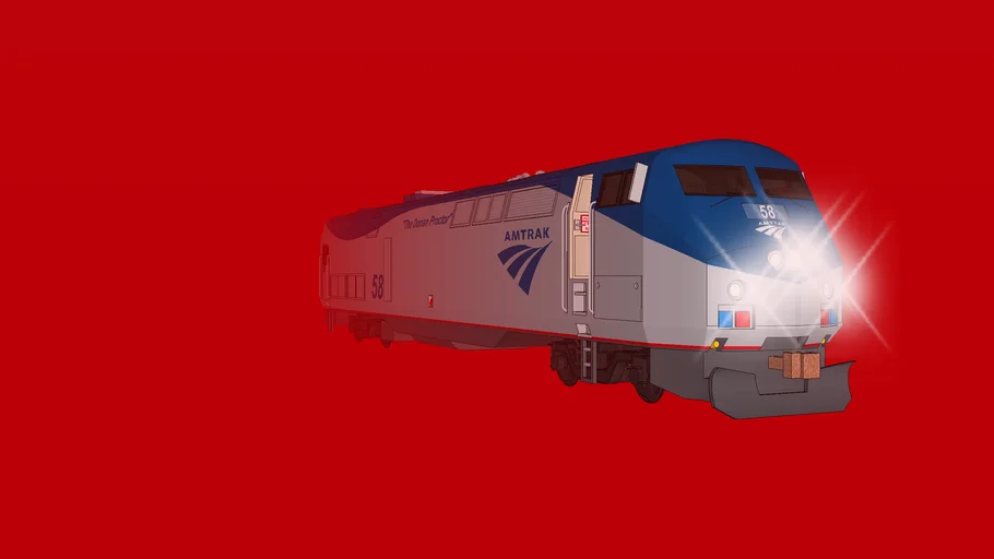 GE P42DC #58 | 3D Warehouse