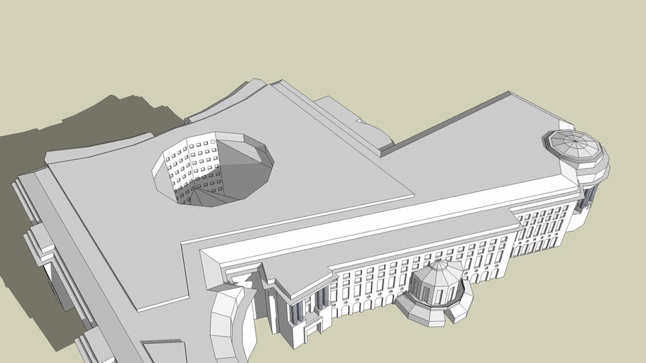 The Ronald Reagan building and International Trade Center Mod | 3D ...