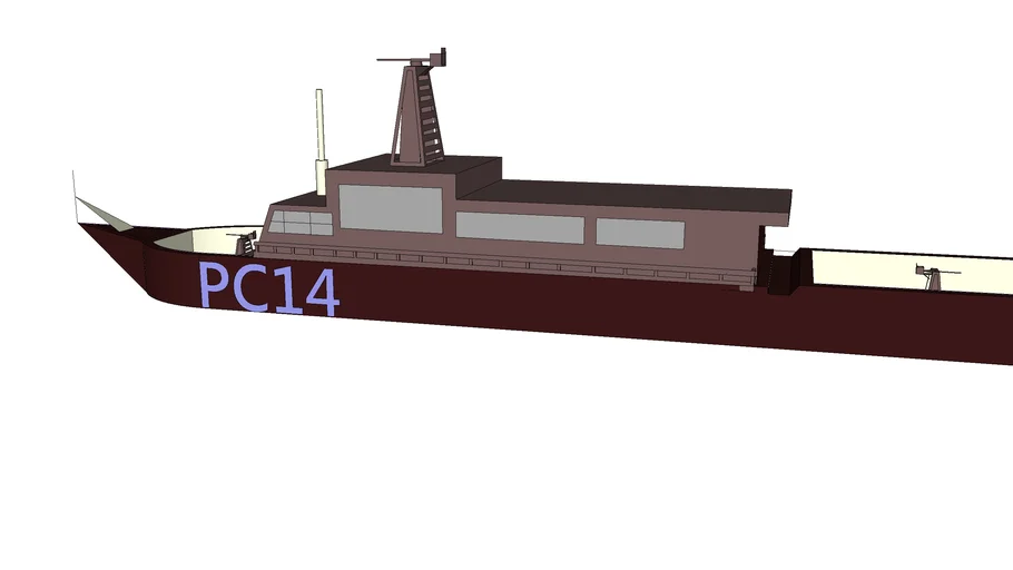 USS CYCLONE-CLASS PATROL-BOAT BY DOITALL | 3D Warehouse