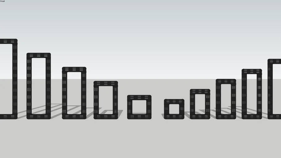 Traffic signal Louvered Backplates | 3D Warehouse