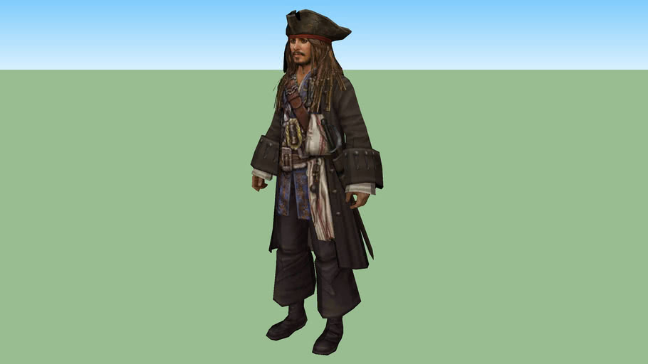 captain jack sparrow | 3D Warehouse
