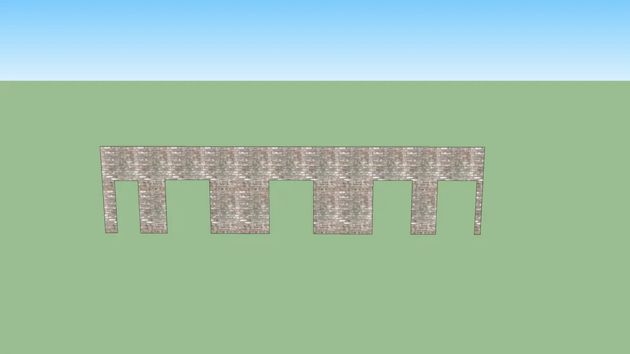 Exterior wall - east | 3D Warehouse