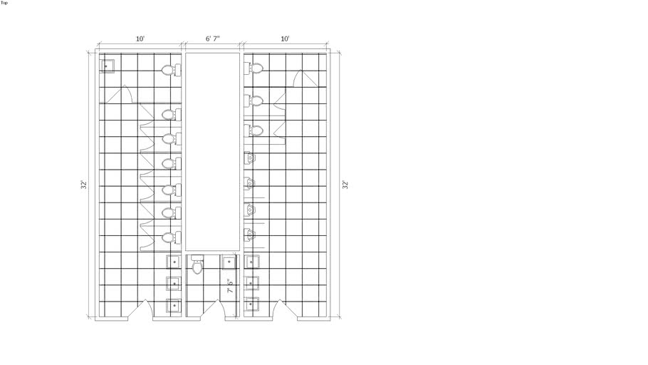 Reflected Ceiling plan | 3D Warehouse