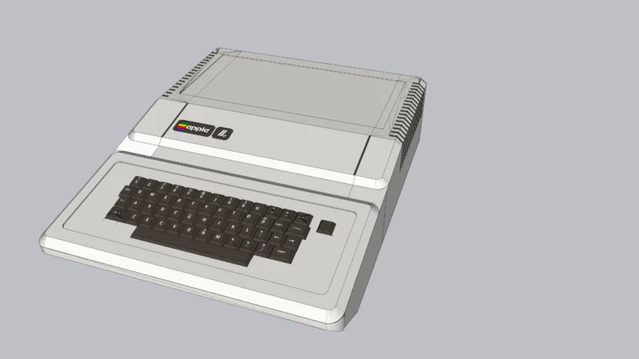 Apple IIe (earlier) | 3D Warehouse