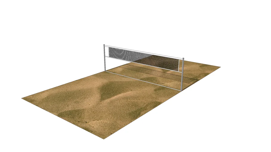 Volleyball field | 3D Warehouse
