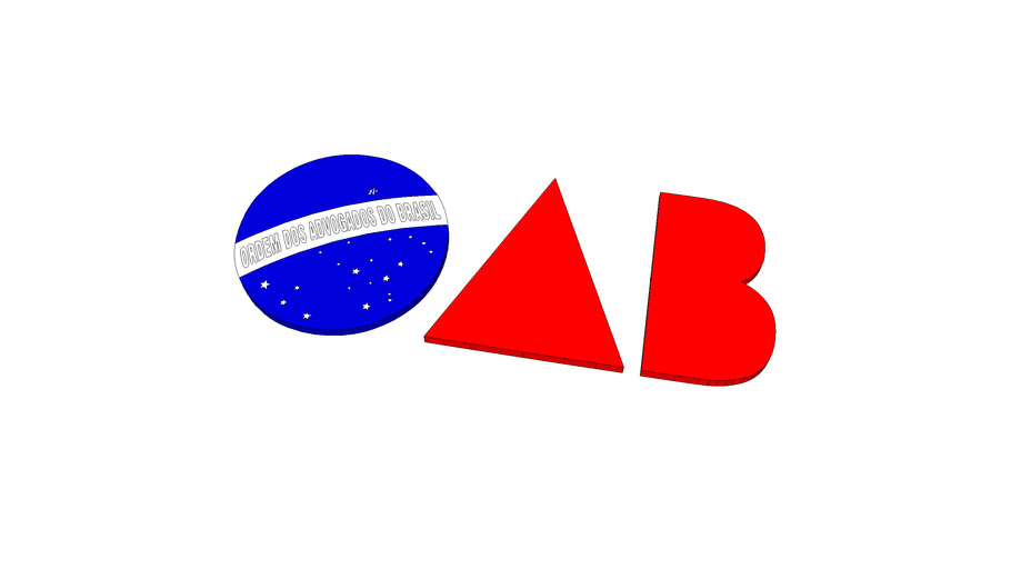 LOGO OAB (ORDEM ADVOGADOS) | 3D Warehouse