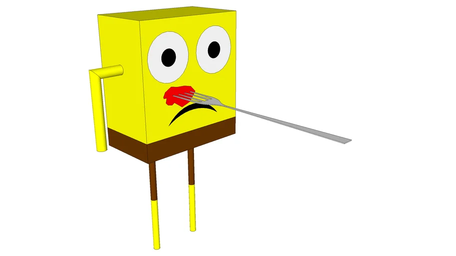A Fork Had Hurted Spongebob | 3D Warehouse