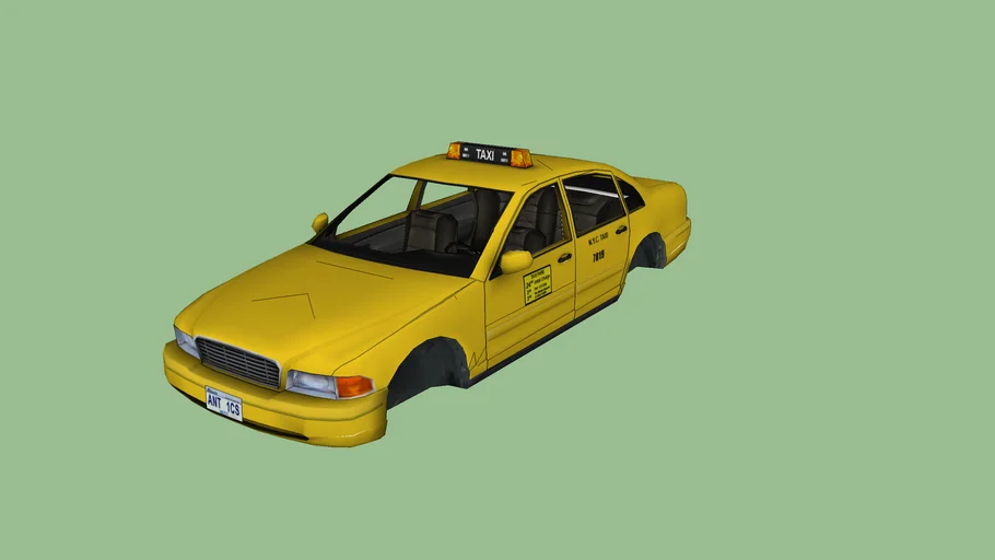 US Taxi Body | 3D Warehouse