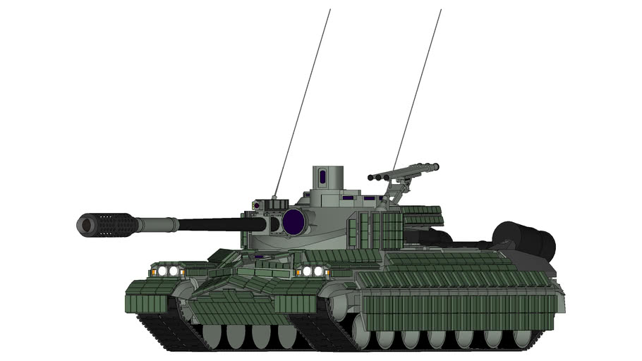M3 'Ijzerenmuur' Heavy Tank | 3D Warehouse