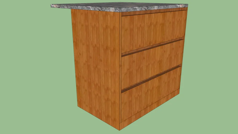 Kitchen counter #2 | 3D Warehouse