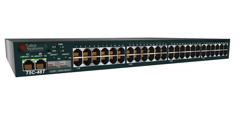 Telco Systems T5C-48T switch | 3D Warehouse