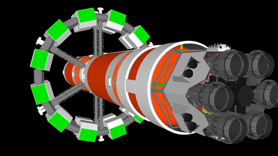 Modular Integrated Spacecraft System | 3D Warehouse