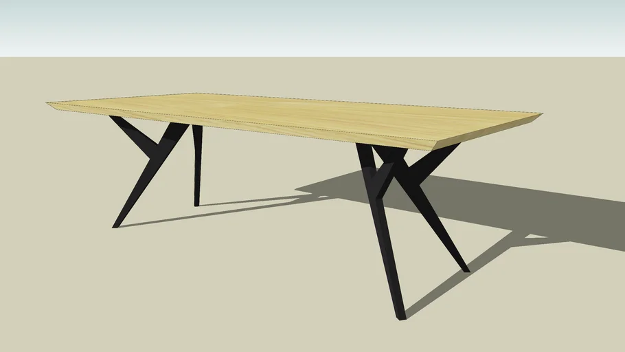 Table à manger Ma Reine ARTMETA | 3D Warehouse