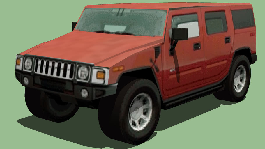 Hummer H2 (photo textured) | 3D Warehouse