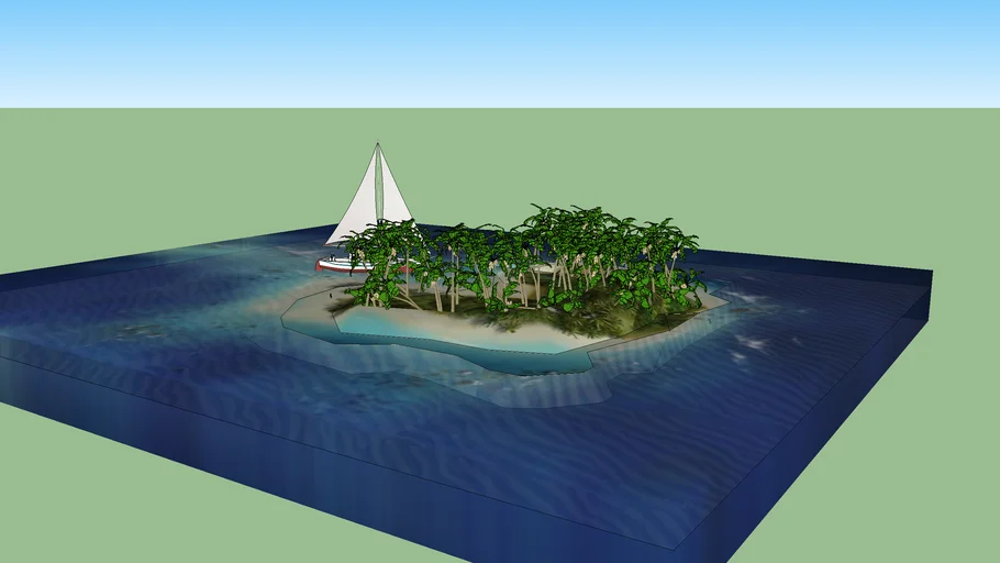 Small island | 3D Warehouse