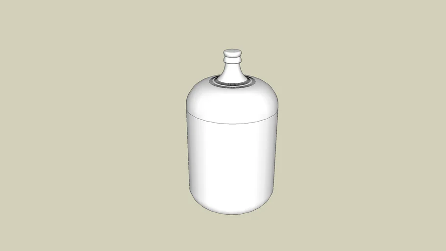 6 Gallon Glass Carboy | 3D Warehouse