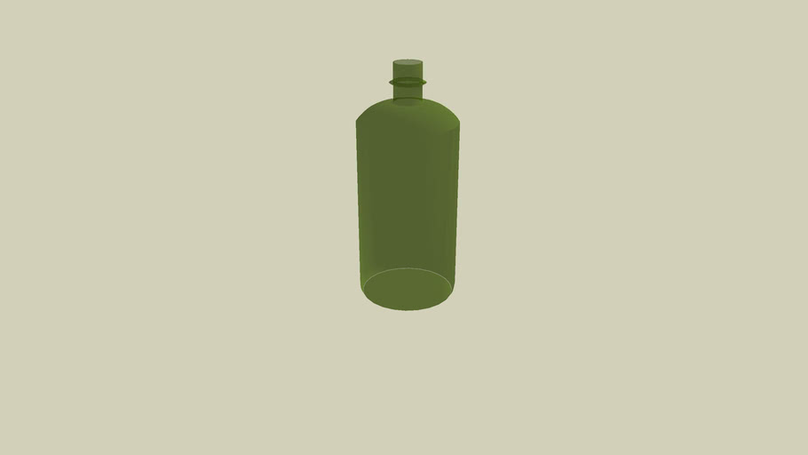 3D realistic bottle | 3D Warehouse
