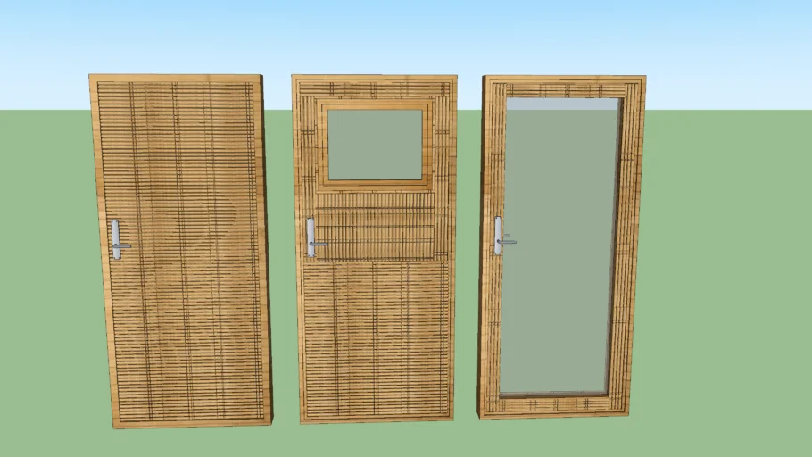 Puerta de Bambú | 3D Warehouse