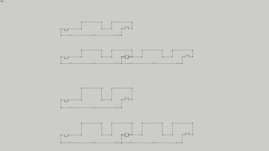 Channel Clad with Centre Groove | 3D Warehouse