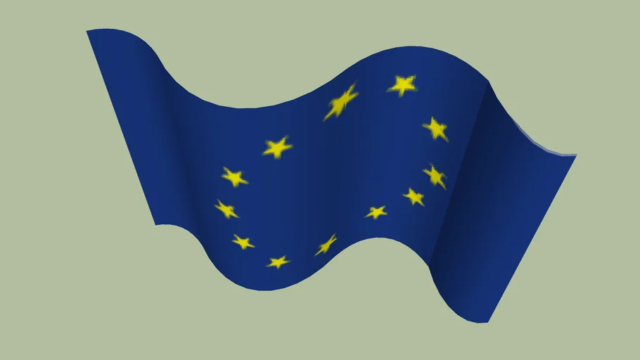 eu flag | 3D Warehouse